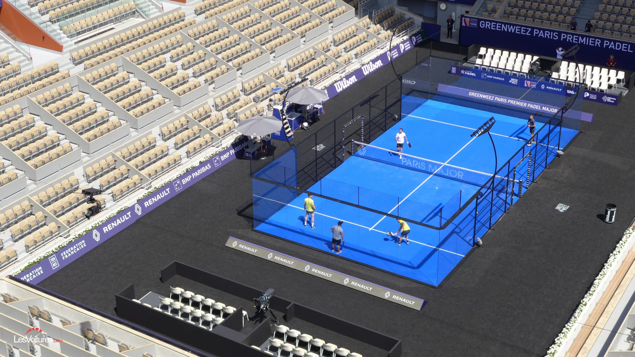 Paris Premier Padel Major : Renault investit Roland-Garros - Les Voitures