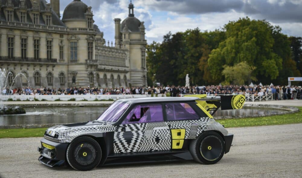 Renault R5 Turbo 3E : en photos au Château de Chantilly - Les Voitures