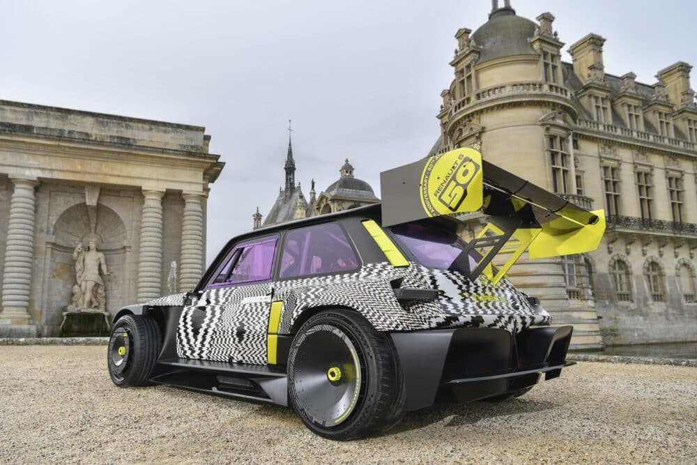 Renault R5 Turbo 3E : en photos au Château de Chantilly - Les Voitures