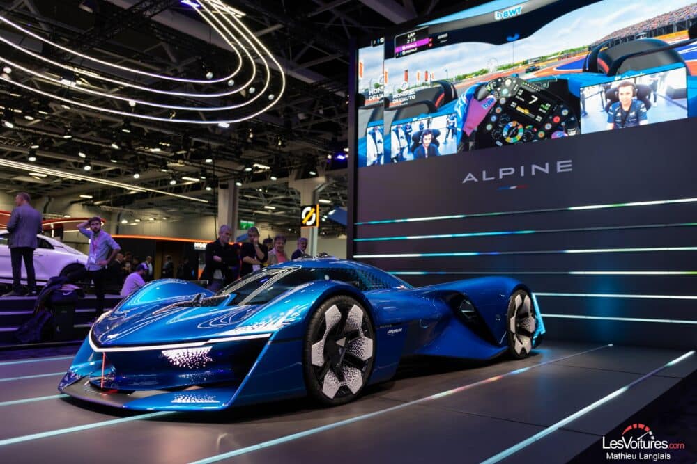 Alpine Alpenglow : en photos au Mondial de l'Auto - Les Voitures