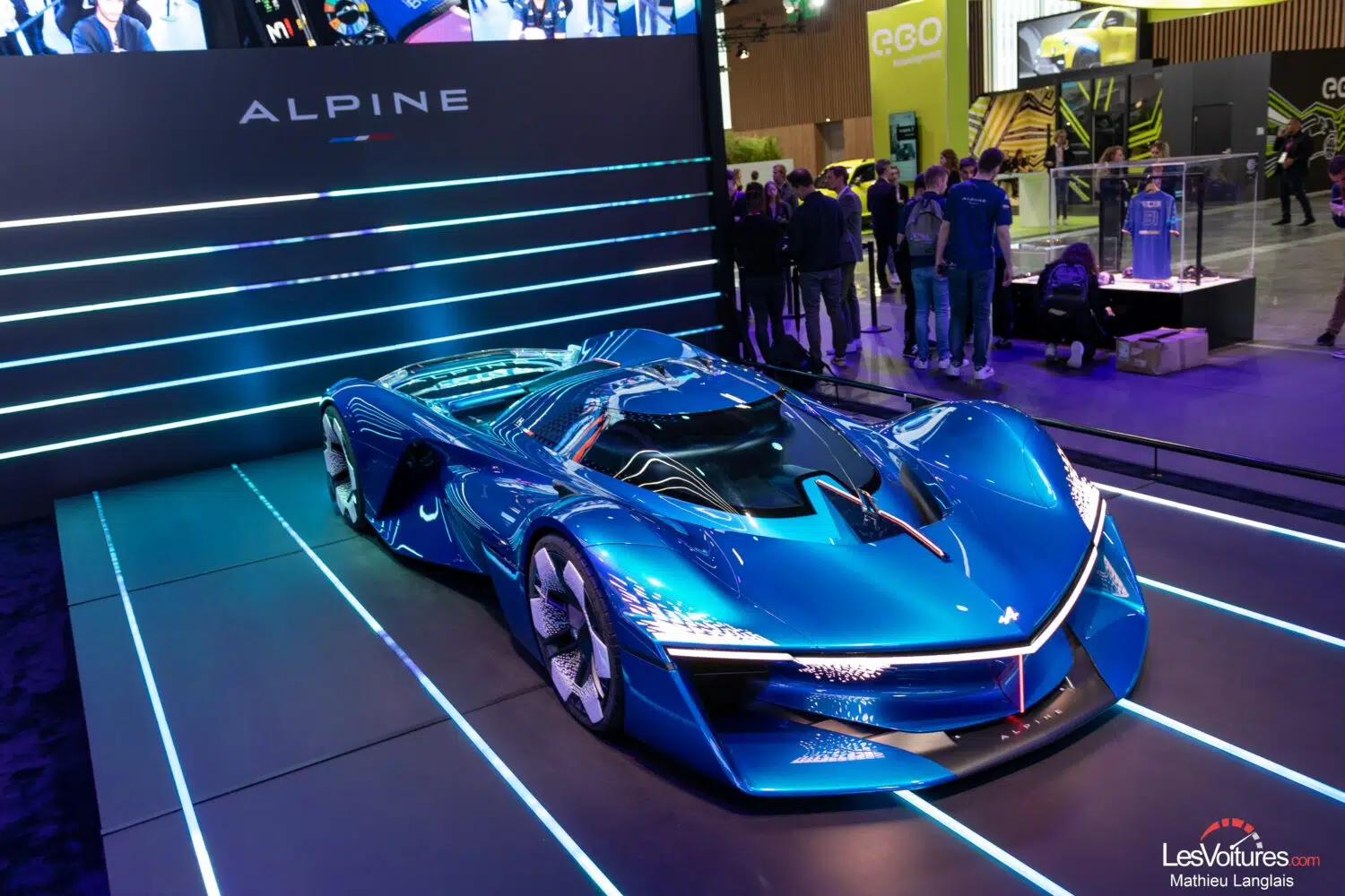 Alpine Alpenglow : en photos au Mondial de l'Auto - Les Voitures