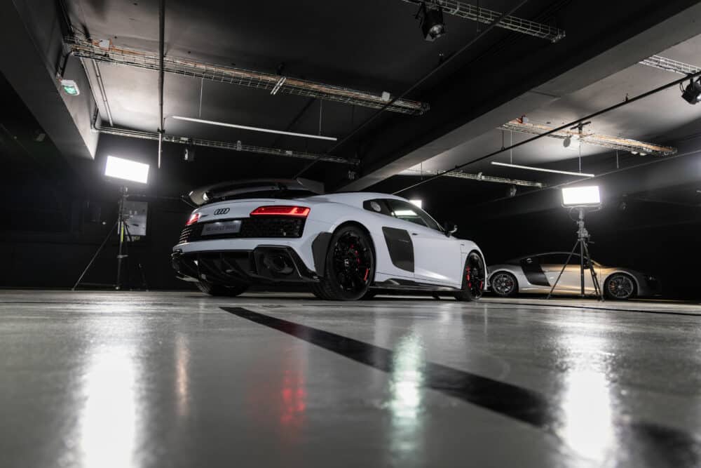 Audi R8 V10 GT RWD : shooting photo à Paris - Les Voitures