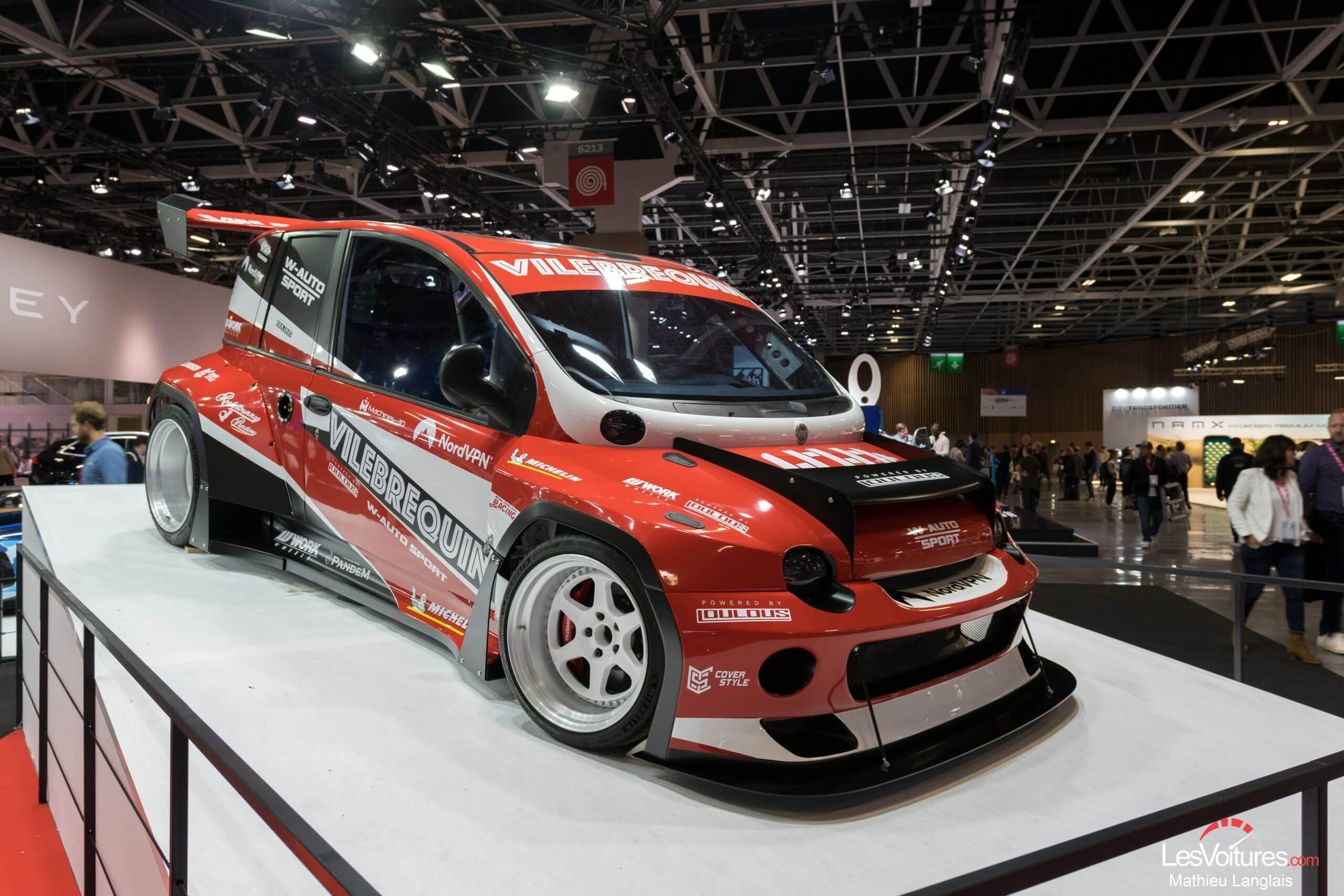 Fiat Multipla Villebrequin : le 1000Tipla en star au Mondial de l'Auto ...