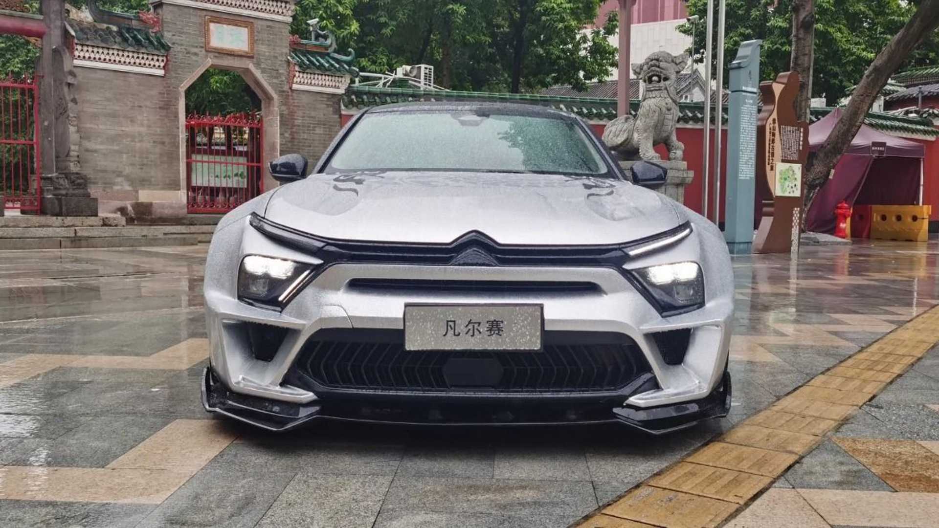 Citroën C5 X Dragon Knight : une incroyable version "bodybuildée" - Les ...