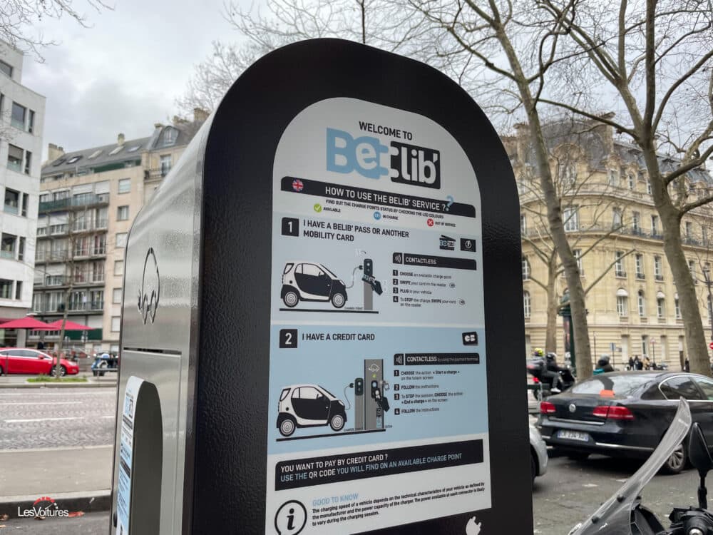 Voiture électrique : les tarifs des recharges Belib' explosent à Paris ...