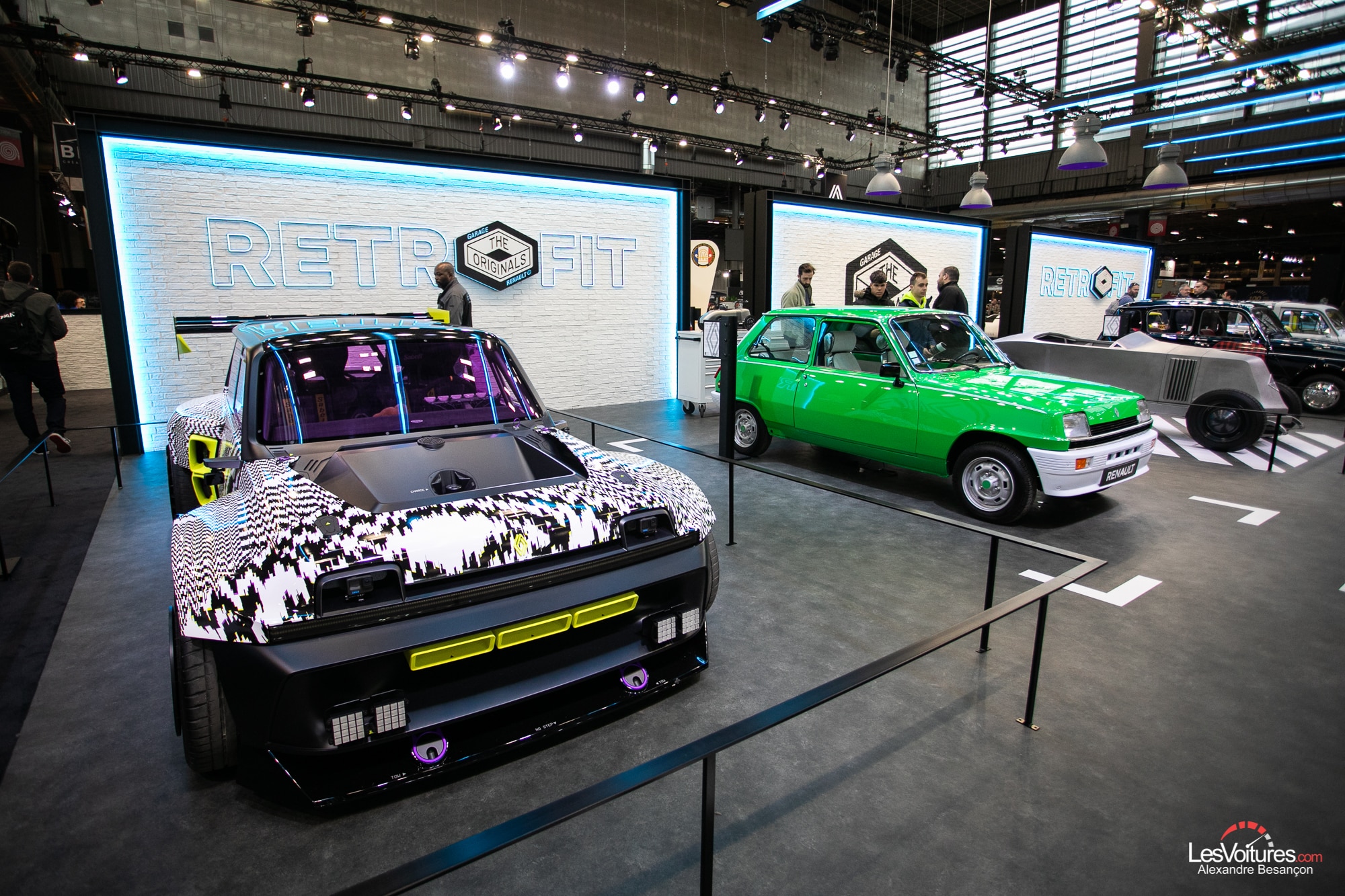 Rétromobile : les photos du spectaculaire stand Renault - Les Voitures