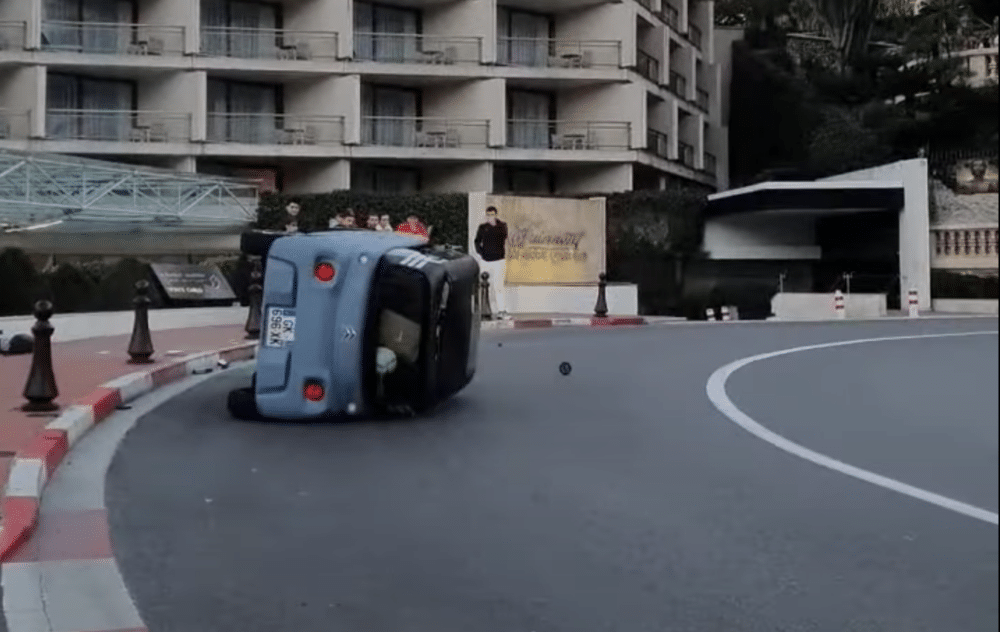 Citroën Ami : un "pilote" se crashe sur le tracé du GP de Monaco (vidéo ...