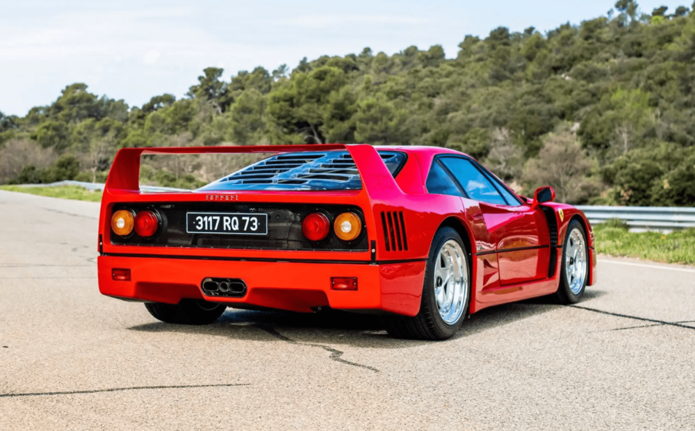 Ferrari F40 : l'exemplaire ayant appartenu à Alain Prost est à vendre ...