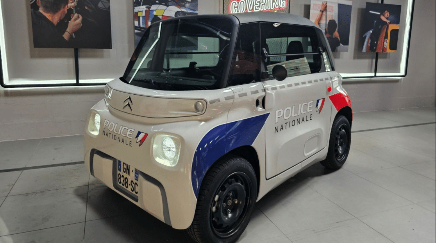 Citroën Ami : prochain véhicule électrique de la Police nationale ...