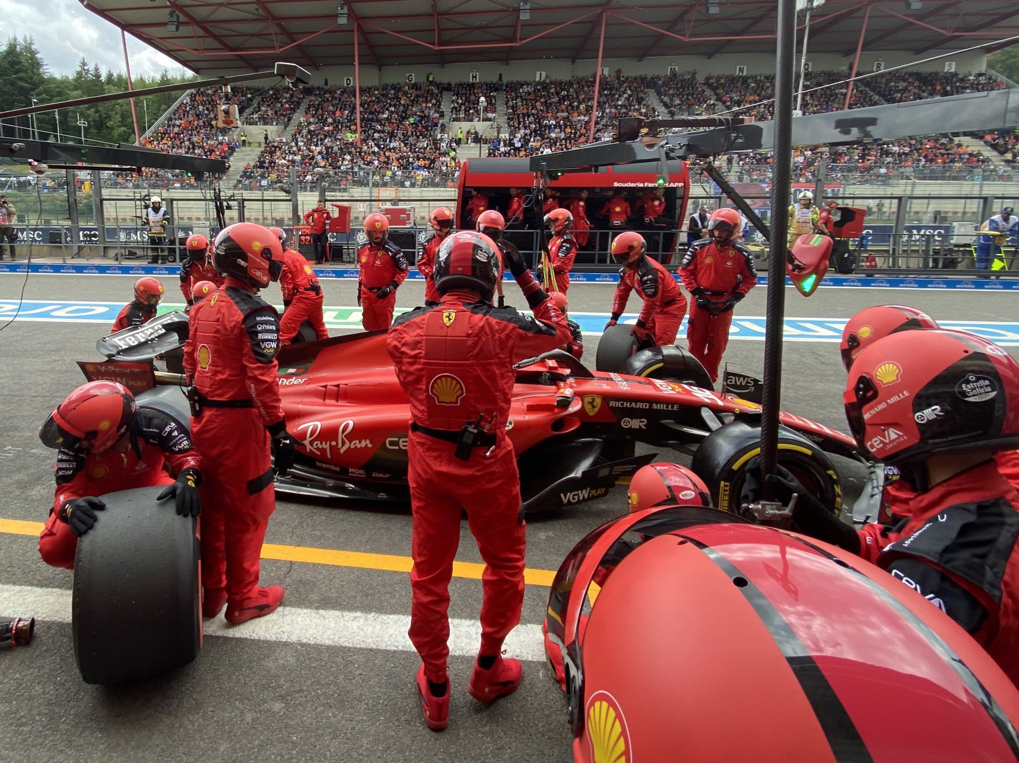 F1 - GP de Belgique : Verstappen vainqueur devant Perez et Leclerc - Les Voitures