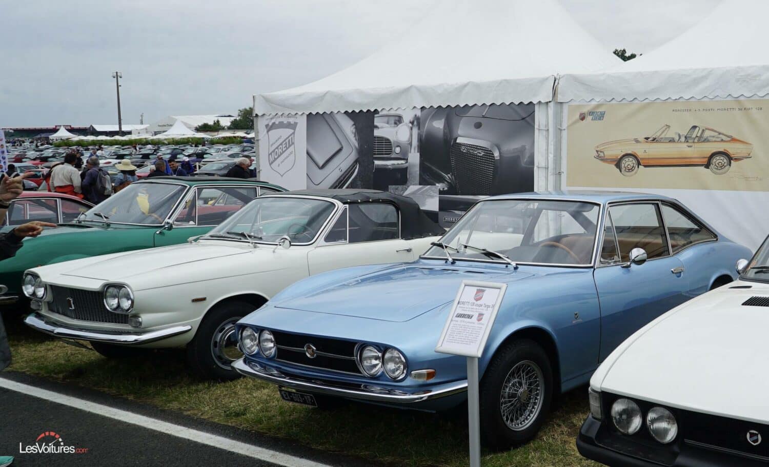 Le Mans Classic : retour sur l'exposition Moretti du Fiat Fan Club ...