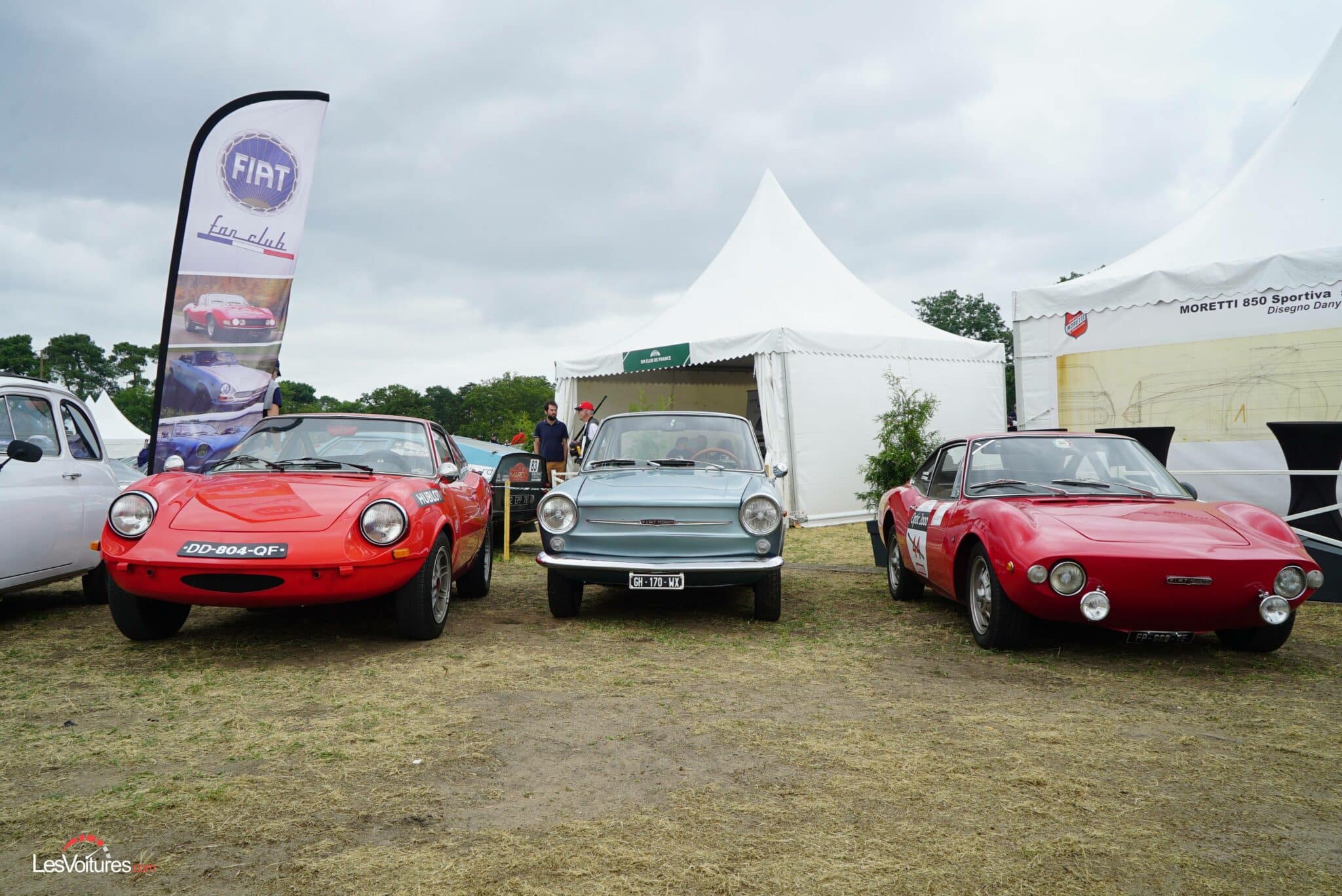 Le Mans Classic : retour sur l'exposition Moretti du Fiat Fan Club ...