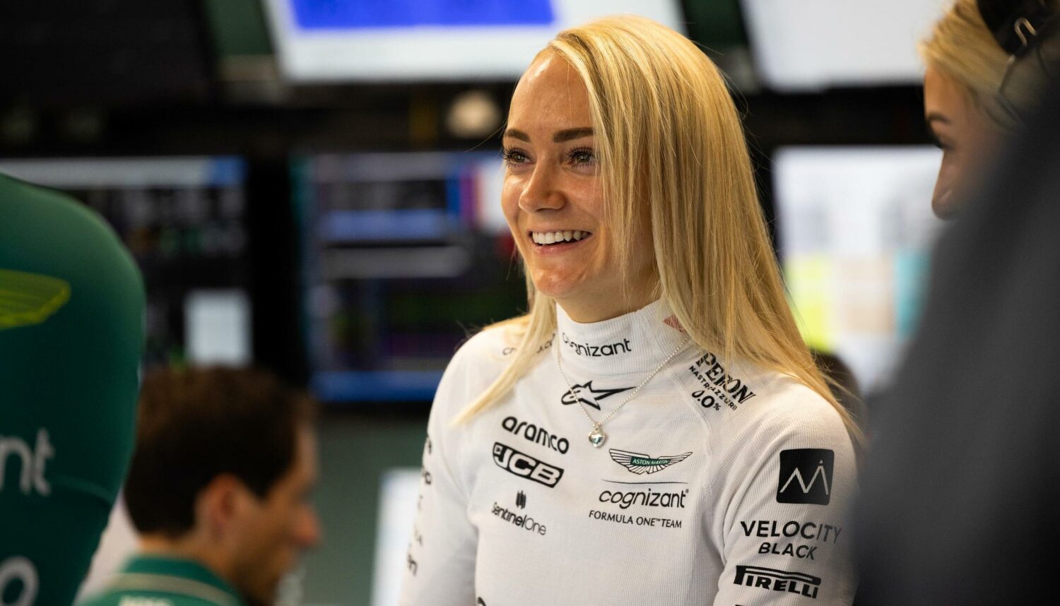 F1 : Aston Martin fait rouler Jessica Hawkins lors d'essais privés ...