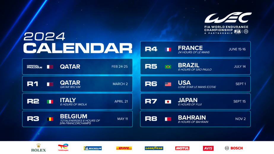 FIA WEC : la liste des engagés de la saison 2024 avec 19 Hypercars ...