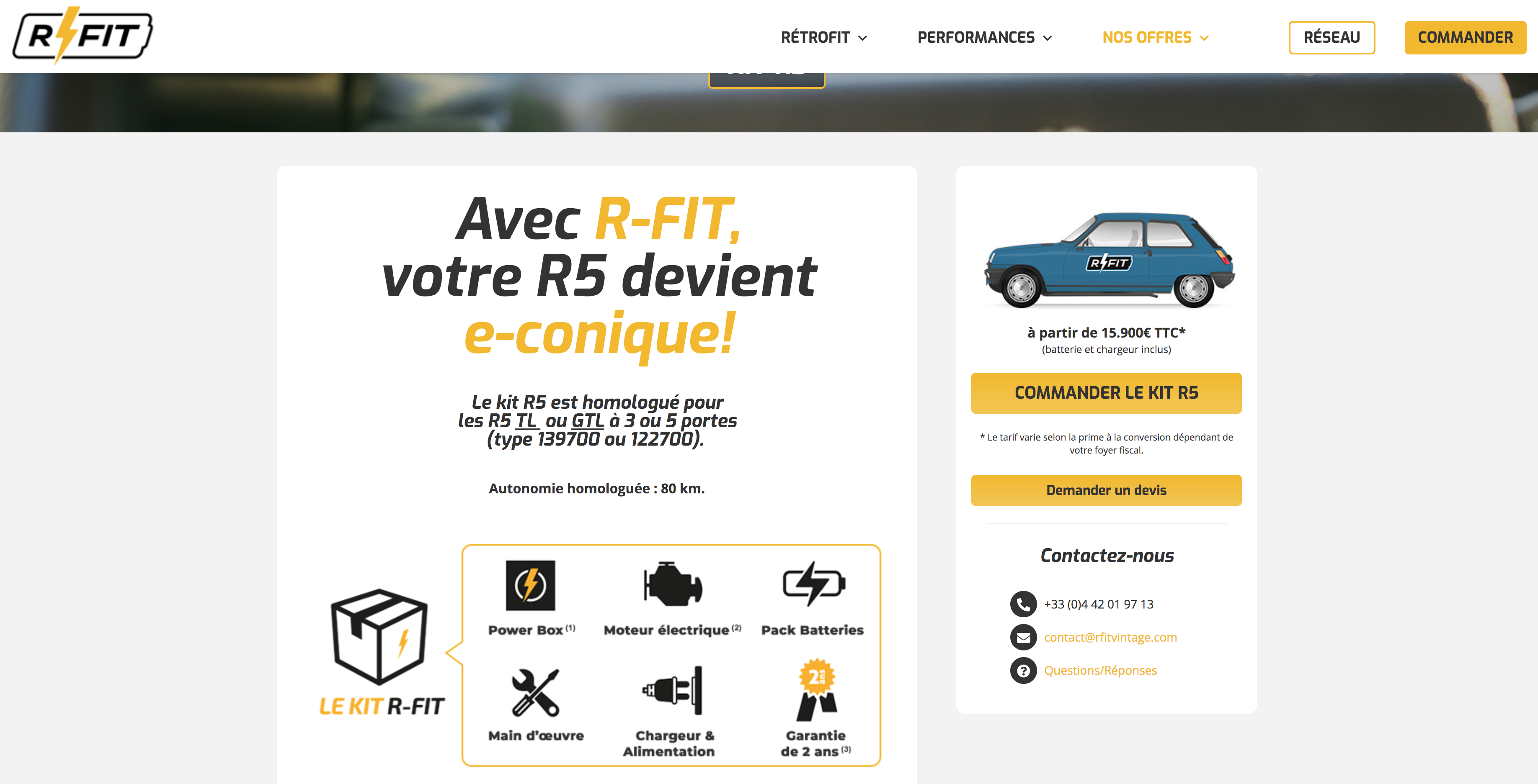 Renault 5 : l'offre rétrofit facturée à partir de 15 900 € pour rouler ...