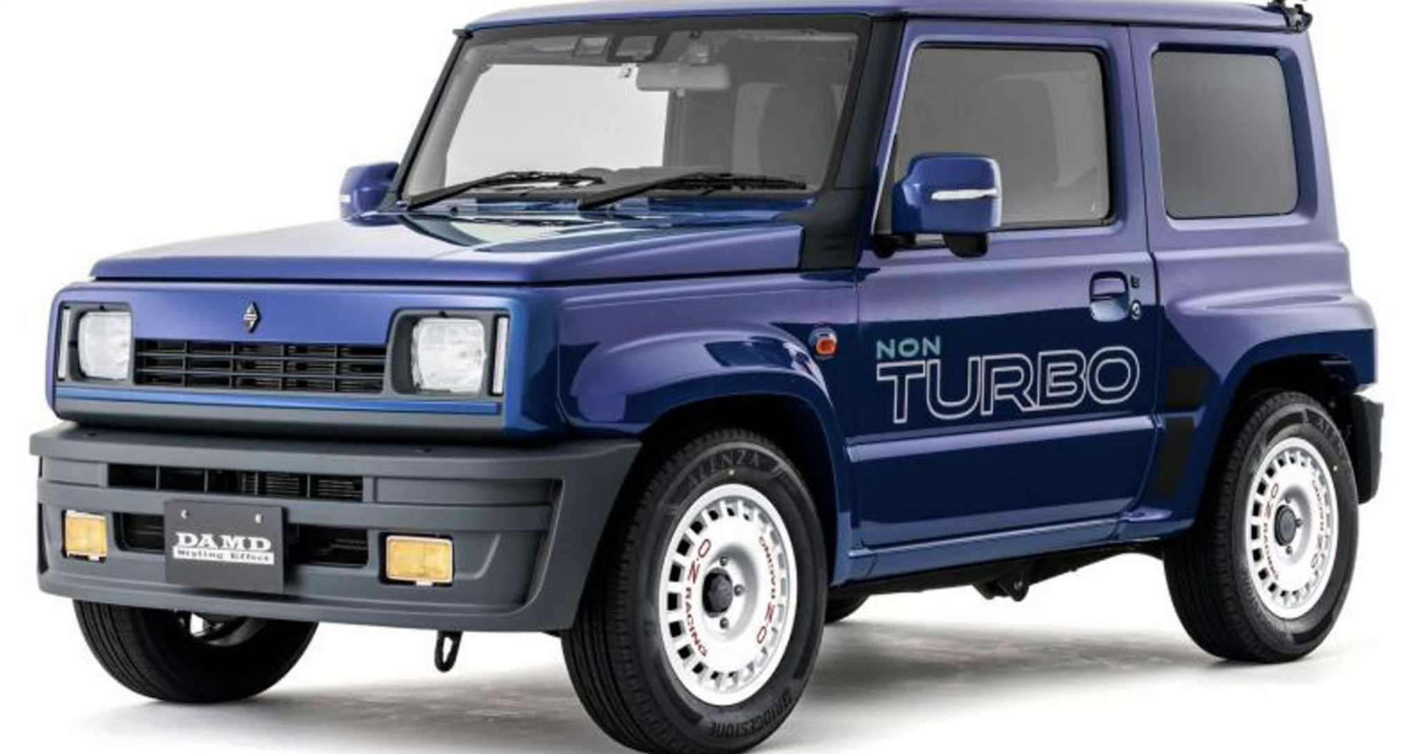 Suzuki Jimny : des kits carrosseries Renault 5 Turbo et Lancia Delta HF ...