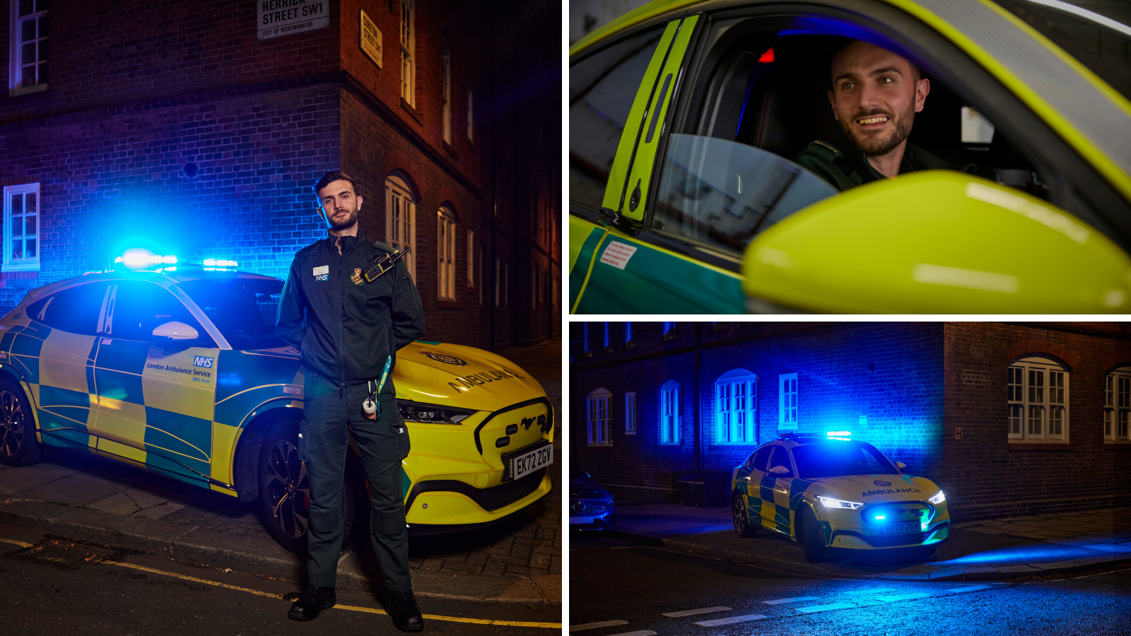 Véhicule électrique : le Ford Mustang Mach-E en ambulance à Londres ...