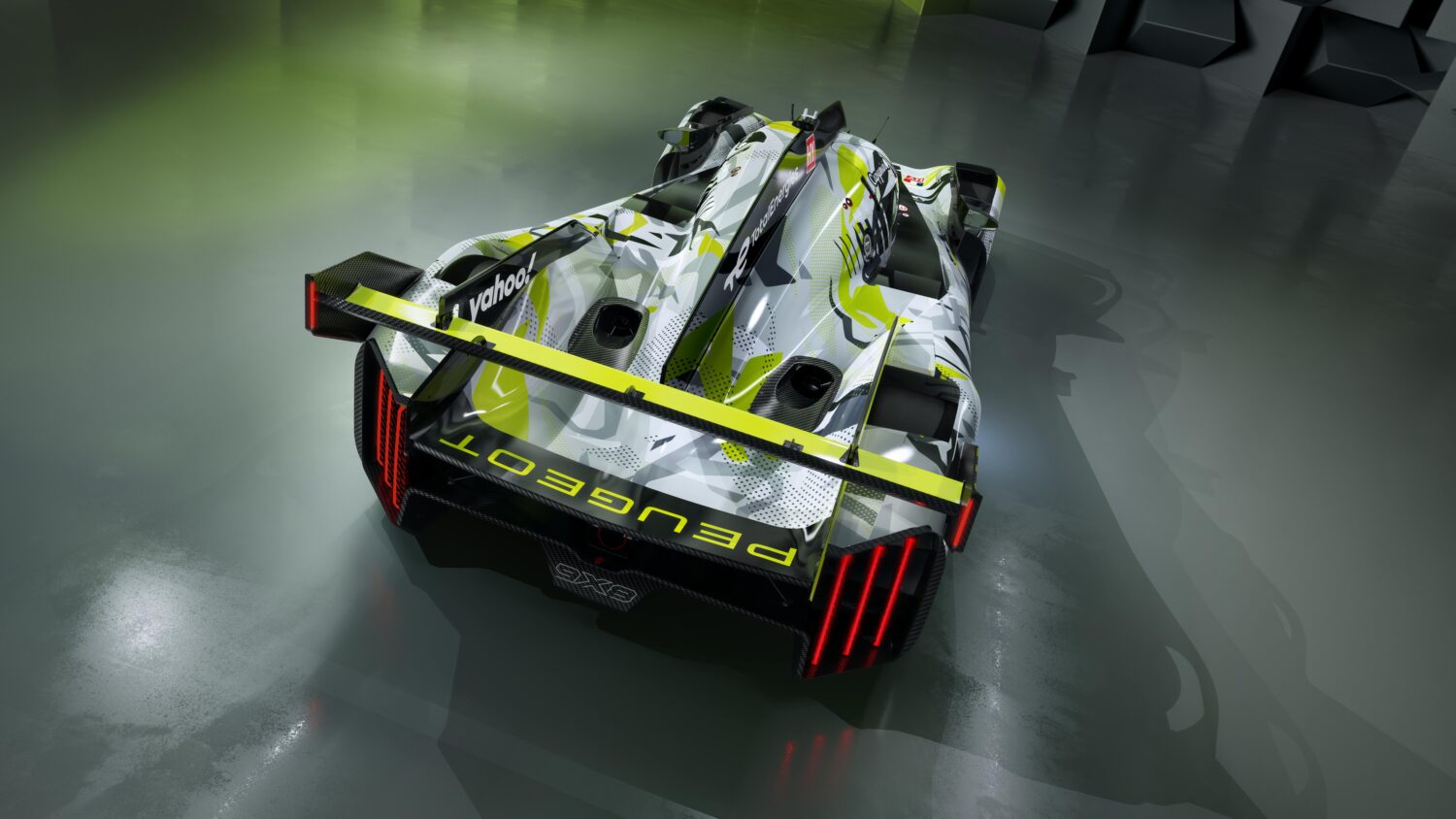 24 Heures du Mans : l'Hypercar Peugeot 9X8 évolue avec un aileron ...