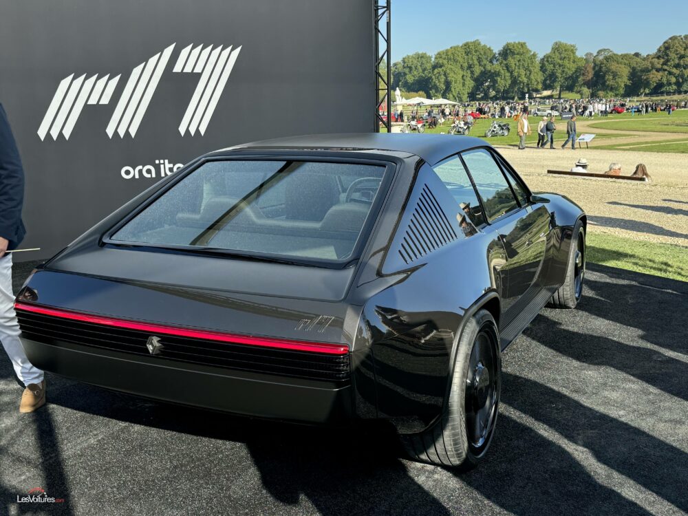 Renault R17 electric restomod : en photos lors de Chantilly Arts et ...
