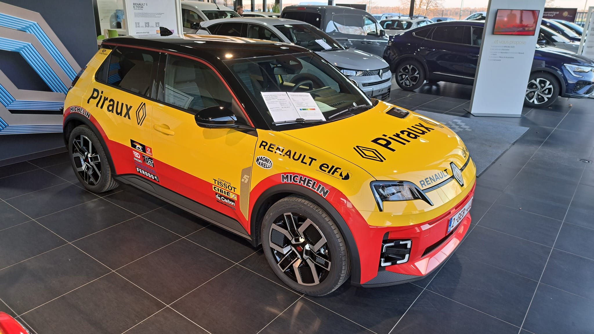 Renault 5 E-Tech electric : une version façon Renault 5 Alpine Groupe 2 ...