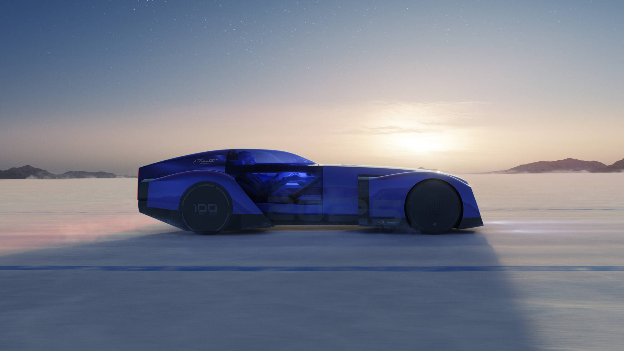 Renault Filante Record 2025 : époustouflant concept-car destiné à des ...