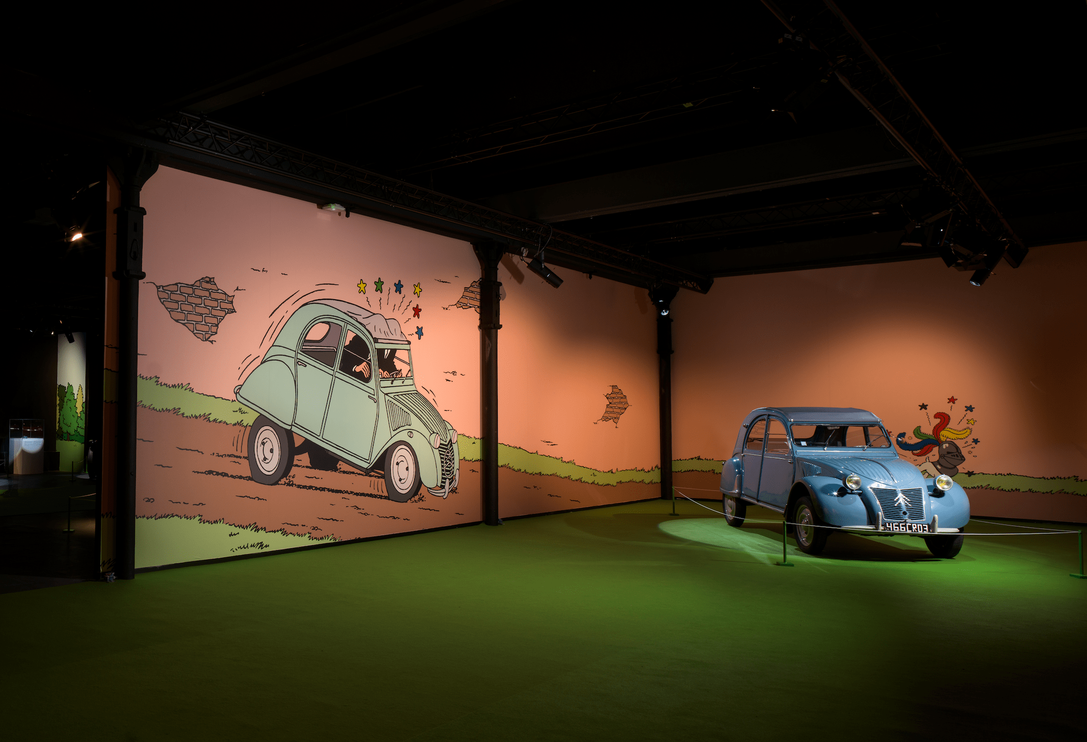 En voiture avec Tintin : exposition fascinante au Musée National de l ...