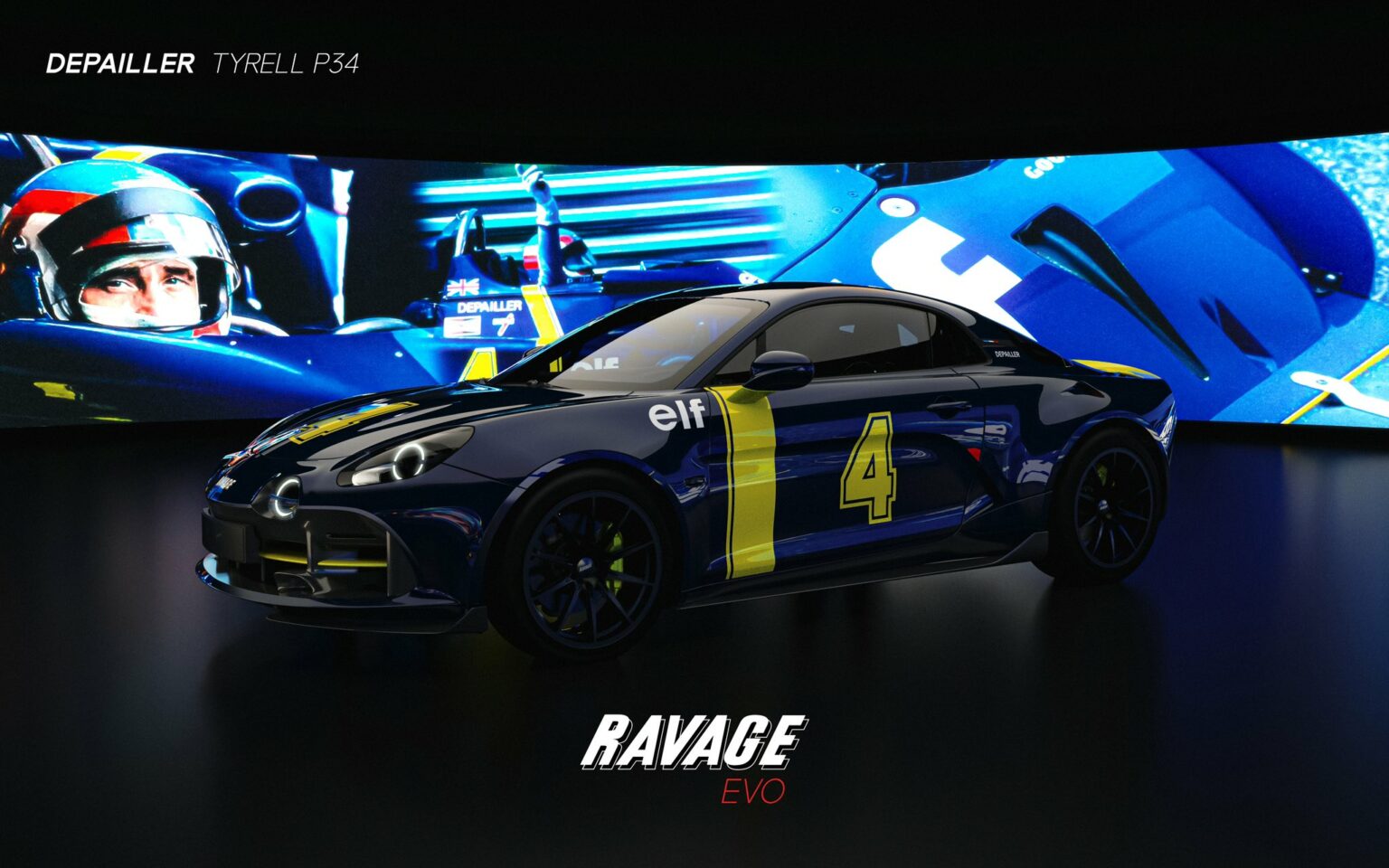 Alpine A110 Ravage Groupe 4 Evo : encore plus radicale et jusqu'à 343 ...