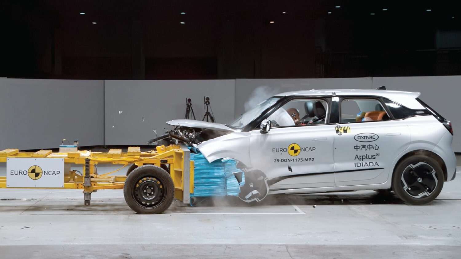 Crash-tests Euro NCAP : les voitures électriques au cœur des nouveaux ...