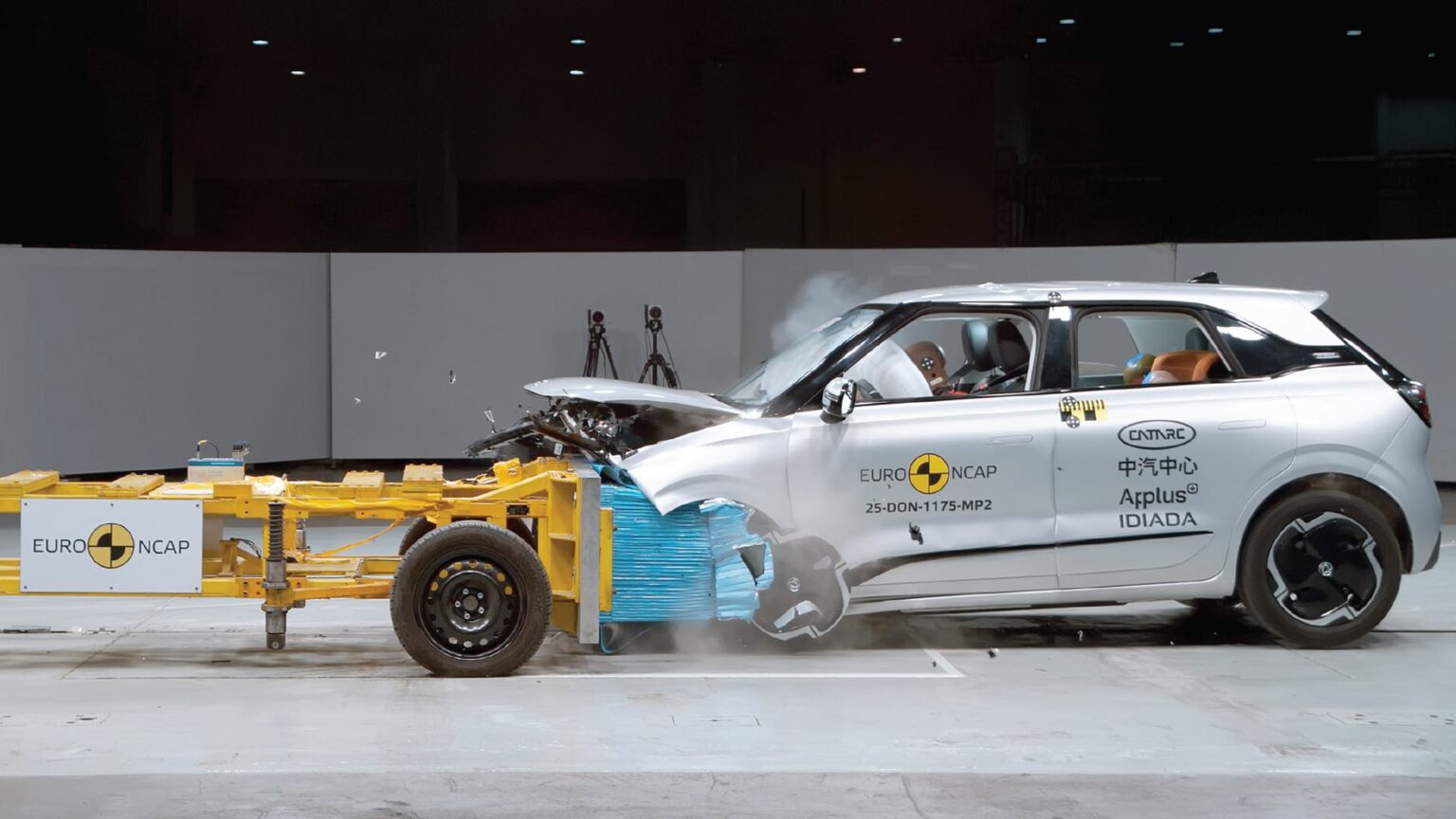 Crash-tests Euro NCAP : les voitures électriques au cœur des nouveaux ...
