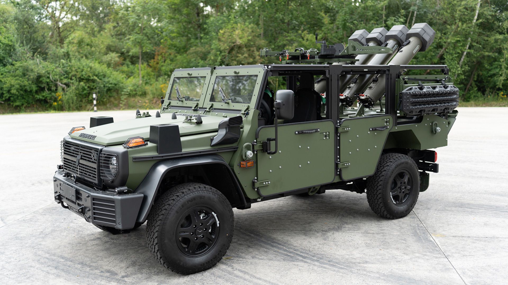 Rheinmetall Caracal : Mercedes‑Benz Classe G militaire pour l’assaut ...