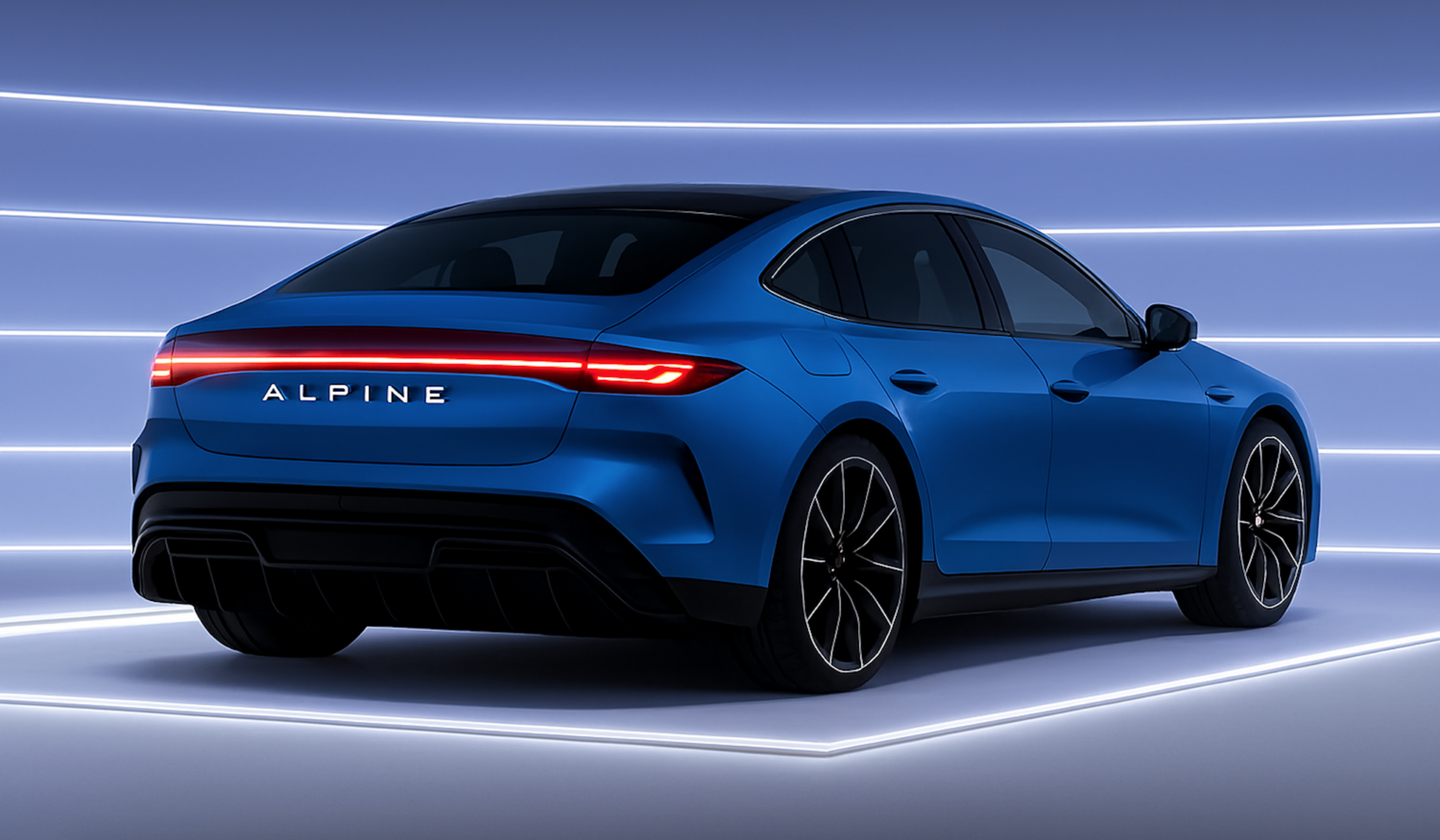 Alpine A610 : la GT 4 portes 100 % électrique en approche - Les Voitures